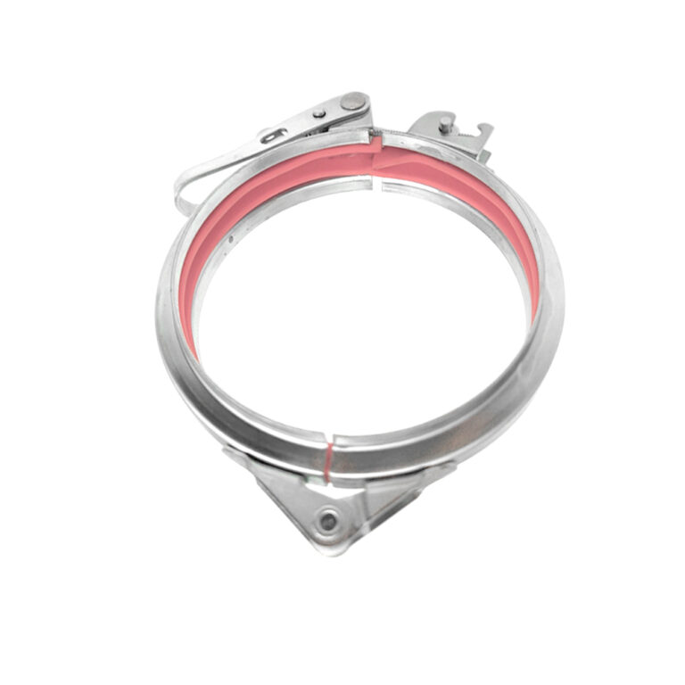 Stainless Steel 10 in Adjustable Metal Worm Duct Clamps