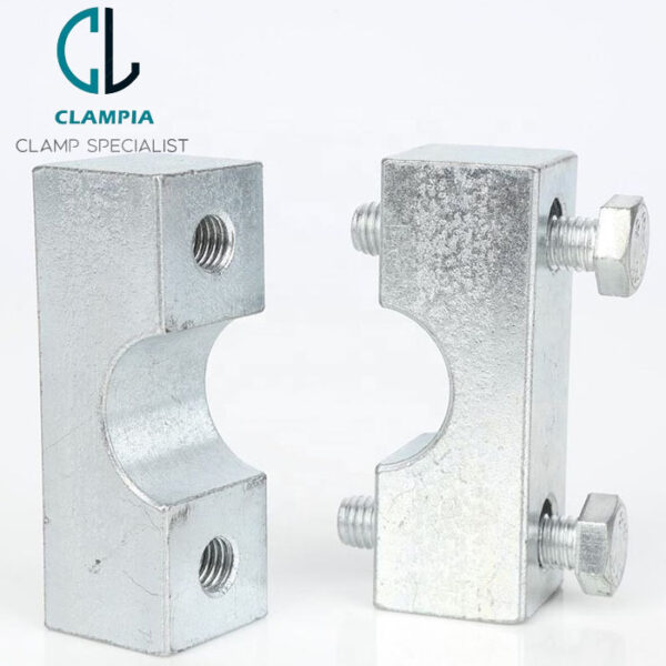 Stainless Steel or Aluminium Casting High Pressure Pipeline Tube Clamp ...